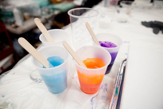 Acrylfarbe Verdünnen Mit Wasser