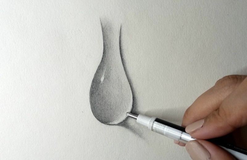 Wassertropfen zeichnen - Komplettanleitung von A bis Z