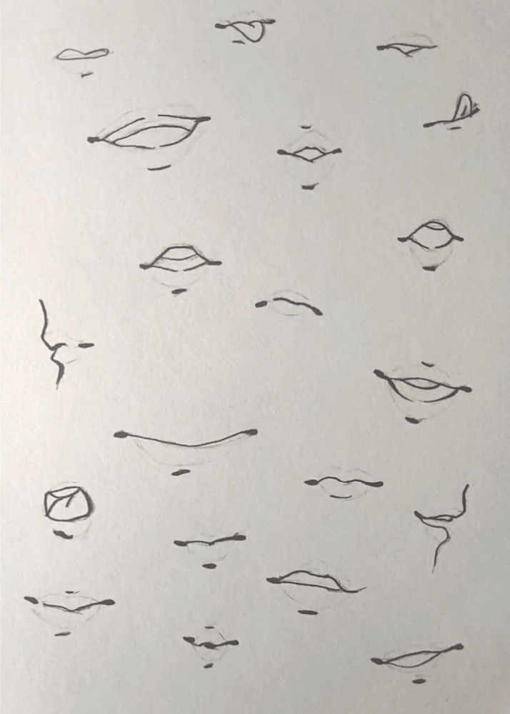 Manga Mund zeichnen lernen - Anleitung und viele Beispiele